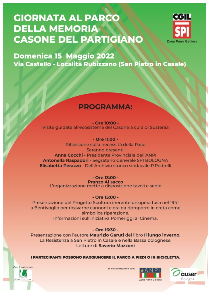 15 Maggio - Giornata al Casone del Partigiano a S. Pietro in Casale (BO ...