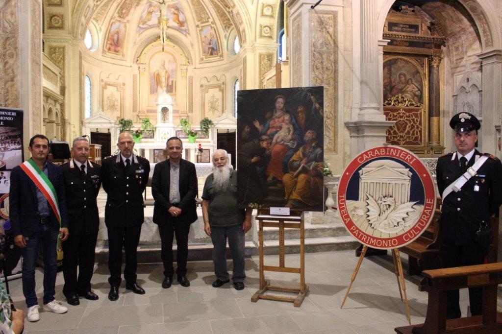 Restituito dipinto rubato - Il Mondo che C'è